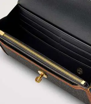 Mulberry Scotchgrain Darley Wallet - Black