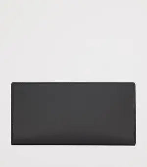Saint Laurent Large Leather Zip-around Wallet