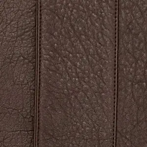 Saint Laurent Bubbled Leather Jacket - Brown