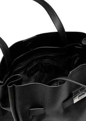 Dkny Bryar Large Grained Leather Satchel