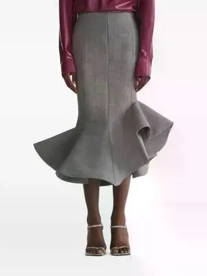 Mugler Ruffle Skirts