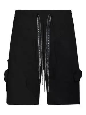 MOSTLY HEARD RARELY SEEN Paneled Shorts - Black