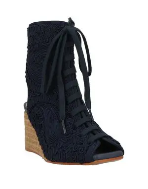 CastaÑer Wedge Ankle Boots - Navy