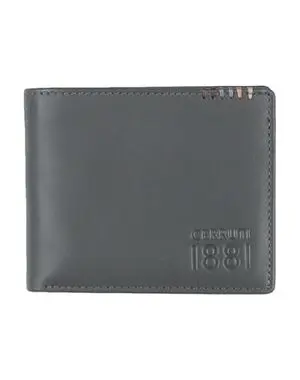 CERRUTI 1881 Wallet Burgundy Calfskin - Grey