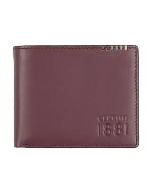 CERRUTI 1881 Wallet Burgundy Calfskin - Red
