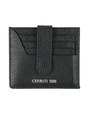 CERRUTI 1881 Cardholder Calfskin - Black