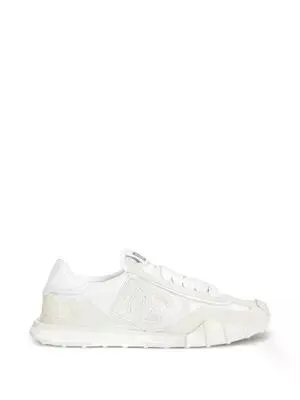 Dolce & Gabbana Silver Tone Sneakers For Men