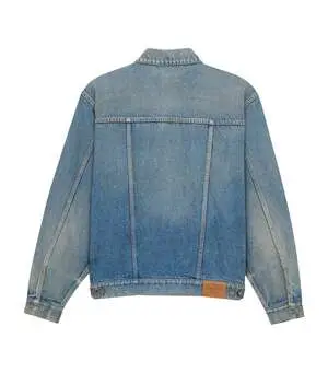 Saint Laurent Trucker Denim Jacket - Blue