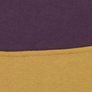 Saint Laurent Cotton Two-tone Sweatshirt - Purple
