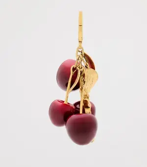 Saint Laurent Cassandre Cherry Bag Charm