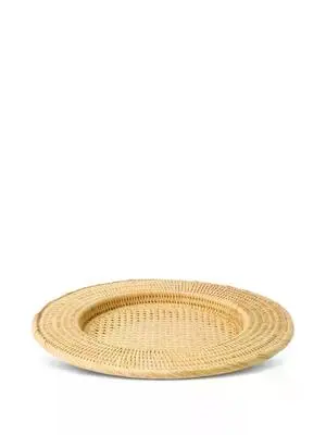 CABANA Woven Round Placemat - Brown