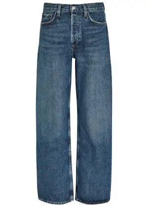 AGOLDE Arc Wide-leg Jeans - Blue