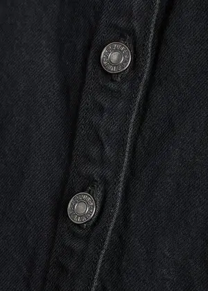 AGOLDE Devon Denim Shirt - Dark Blue
