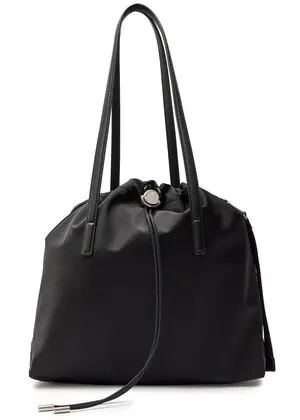 Moncler Drawstring Nylon Tote Bag