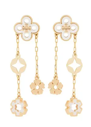 TORY BURCH Forget Me Not Drop Earrings