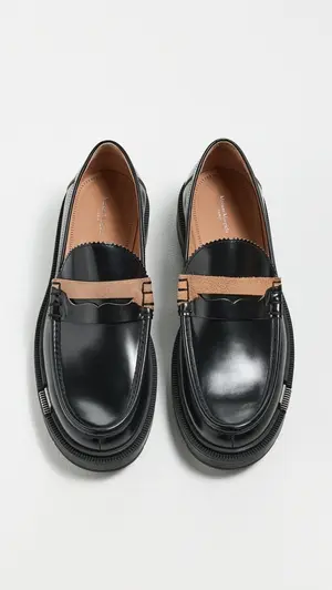 MAISON MARGIELA Decortique Loafers - Black