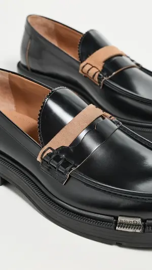 MAISON MARGIELA Decortique Loafers - Black