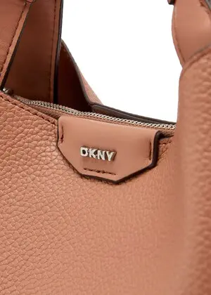 Dkny Willa Mini Grained Leather Satchel