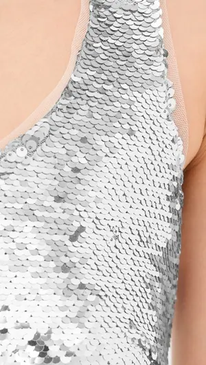 Simone Rocha Sequin Peplum Mini Dress