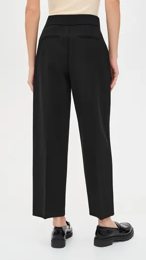 Spanx Ponte Pleated Ankle Trousers