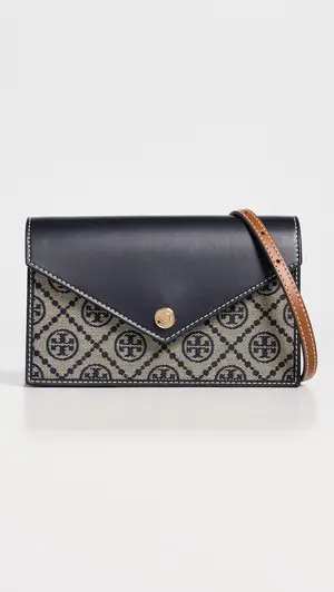 Tory Burch T Monogram Envelope Wallet On Chain
