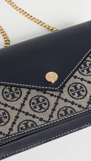 Tory Burch T Monogram Envelope Wallet On Chain