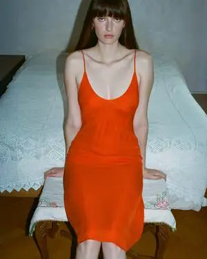 Araks Cadel Silk Slip - Red