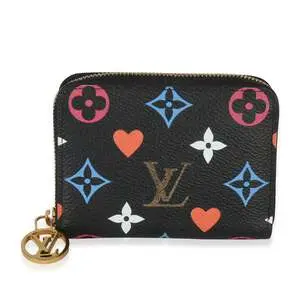 LOUIS VUITTON Multicolor Monogram Canvas Game On Zippy Coin Purse - Black