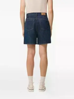 AMI Paris Heritage Label Denim Shorts