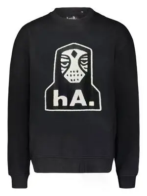 HACULLA. Nyc Hockey Mask Appliqué Sweatshirt - Black