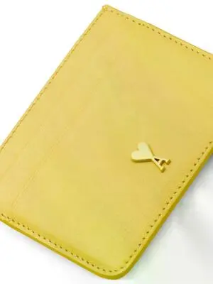 AMI Paris De Coeur Logo-plaque Card Holder