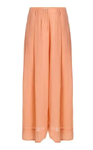 ALL THAT REMAINS Lennon Wide Leg Pants - Orange