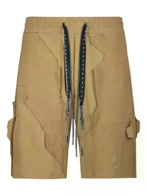 MOSTLY HEARD RARELY SEEN Cut Me Up Shorts - Brown
