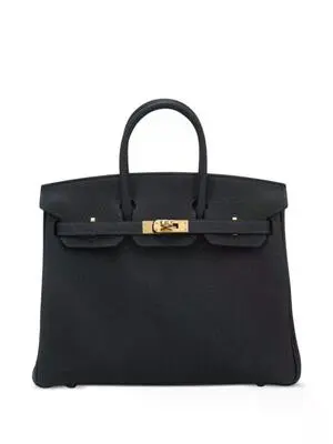 Hermès 2025 25 Birkin Tote Bag - Blue