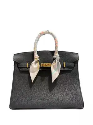 Hermès 2025 25 Birkin Tote Bag - Blue