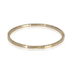 MYGEMMA Yellow Gold Diamond Bangle Bracelet