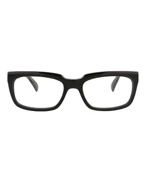 Dunhill Square Frame Recycled Acetate Optical Frames - Black Black Transparent (du0056o/30014045/001)