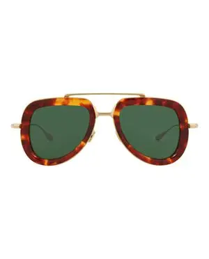 Valentino Garavani Gold Tone Eyewear For Women