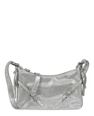 Givenchy Mini Voyou Shoulder Bag Silver Grey
