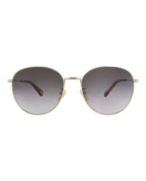 Chloé Round-frame Metal Sunglasses - Gold Gold Grey (ch0181sk/30014136/001)