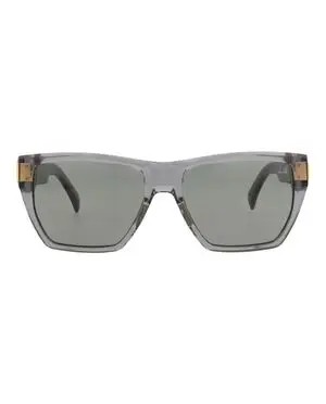 Dunhill Square-frame Recycled Acetate Sunglasses - Grey Grey Grey (du0031s/30012354/004)