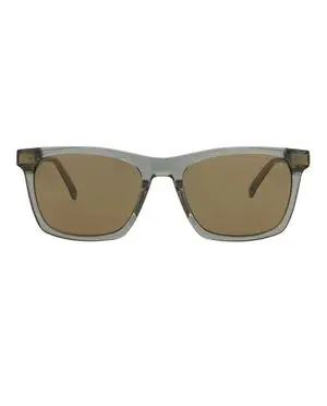 Dunhill Recycled Acetate Square Frame Sunglasses - Grey Grey Brown (du0083s/30014984/004)