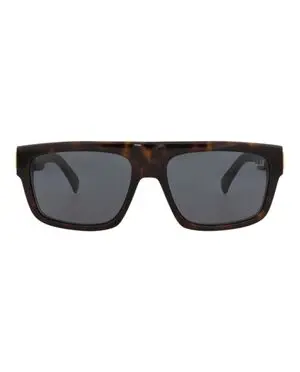 Dunhill Square Frame Recycled Acetate Sunglasses - Havana Havana Grey (du0055s/30014046/002)