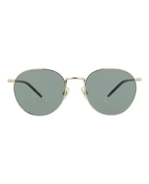 Montblanc Round-frame Metal Sunglasses - Gold Havana Green (mb0343sa/30015081/002)
