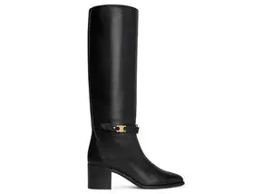 Celine Garance Triomphe Strap High Boot