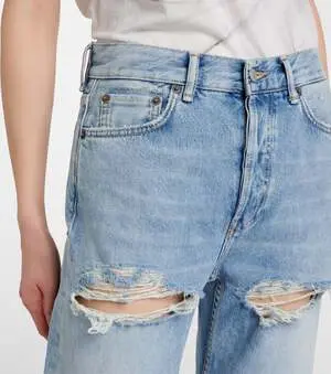 Acne Studios Distressed Straight Jeans