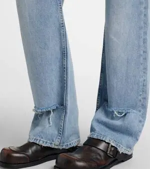 Acne Studios Distressed Straight Jeans