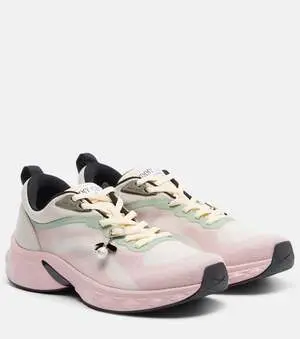 Jimmy Choo Textured Sneakers For Women
