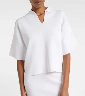 Max Mara Dolce Oversized Top - White