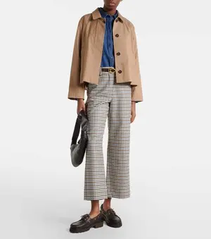 Max Mara Bambola Cotton-blend Twill Jacket